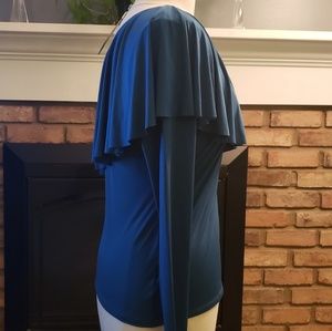 BOLD elements | Tops | Nwt Bold Elements Small Legion Blue One Shoulder ...